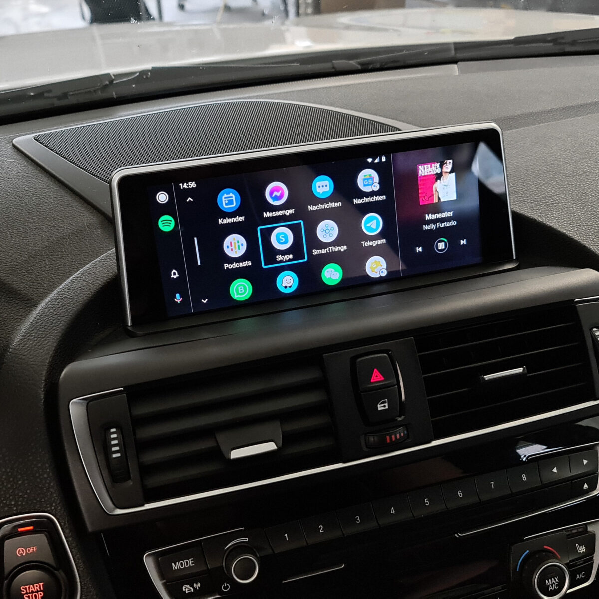 Apple-CarPlay & Android-Auto für BMW 1er E81 E82 E87 E88 - CarHex