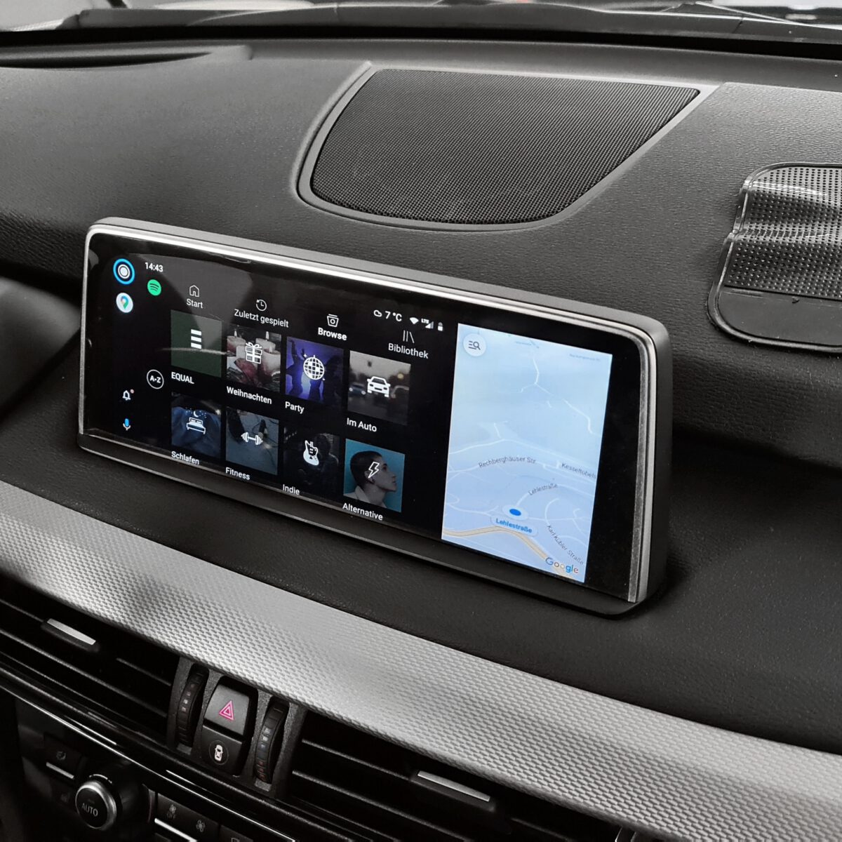 Android-Navi (+ CarPlay & Einbau) für Mercedes C-Klasse W204 - CarHex