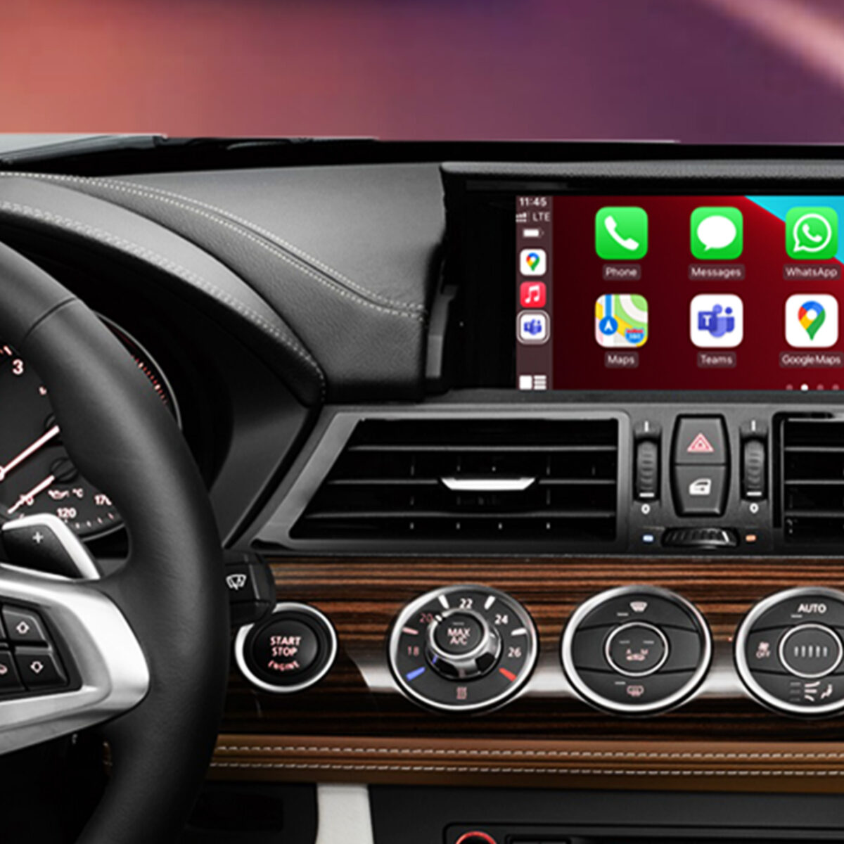 Apple-CarPlay & Android-Auto für BMW 3er E90 E91 E92 E93 - CarHex