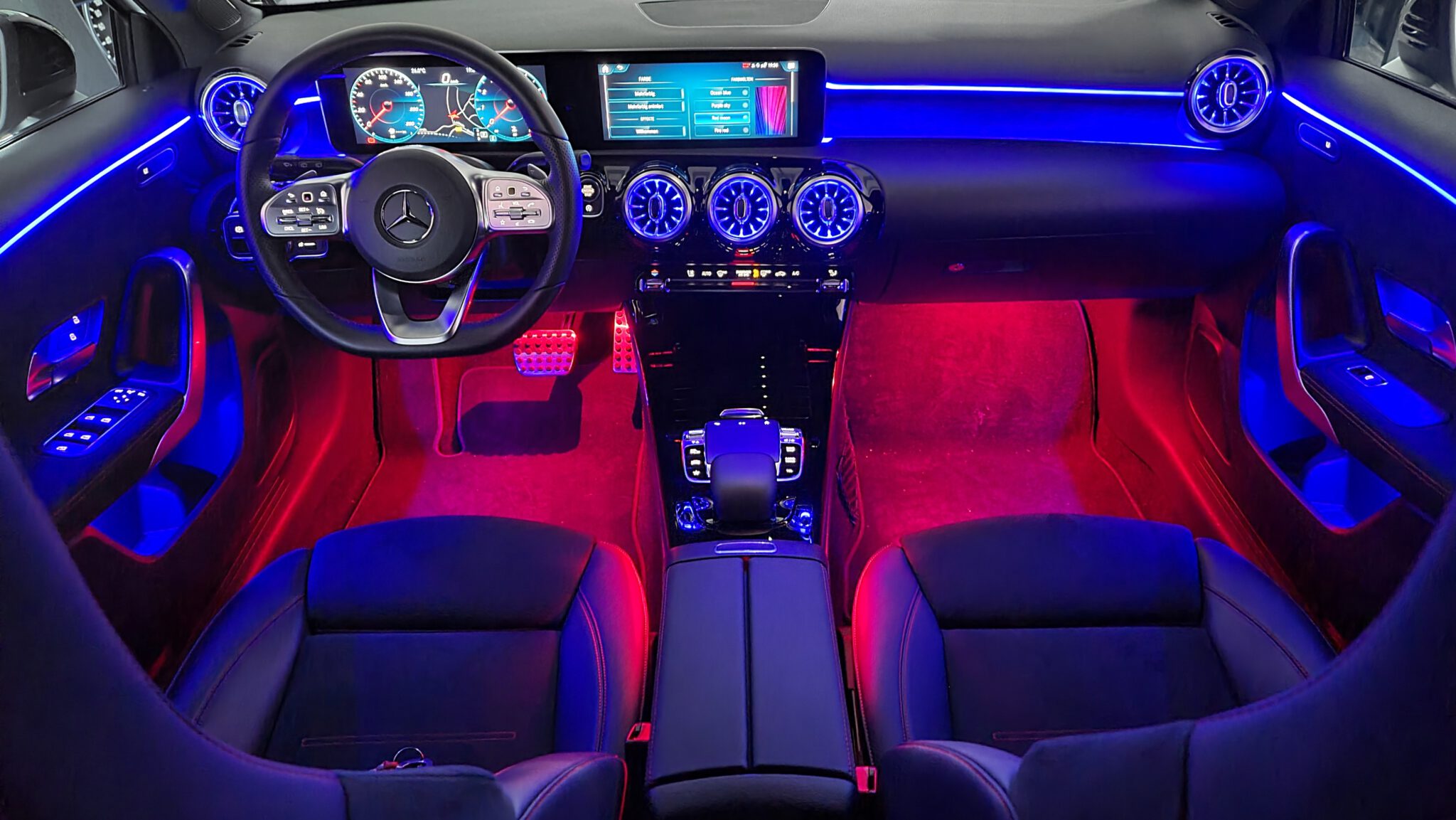 Ambientebeleuchtung - Mercedes A-Klasse W177 Einbau - CarHex