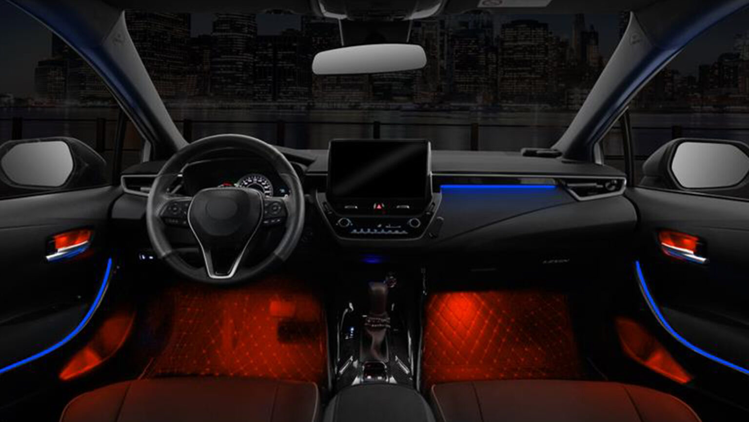 Ambientebeleuchtung für Toyota Corolla inkl. Einbau - CarHex