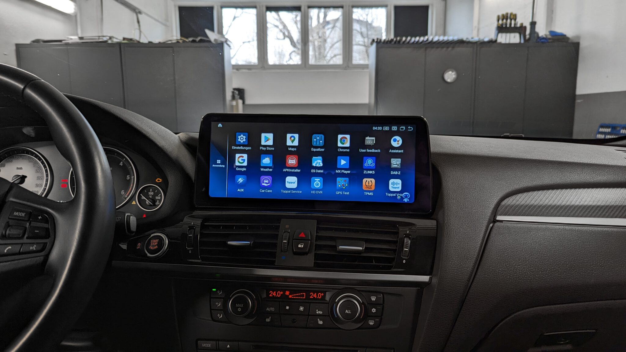 Android-Navigation V2 (+CarPlay & ID8) für BMW X3 F25 - CarHex