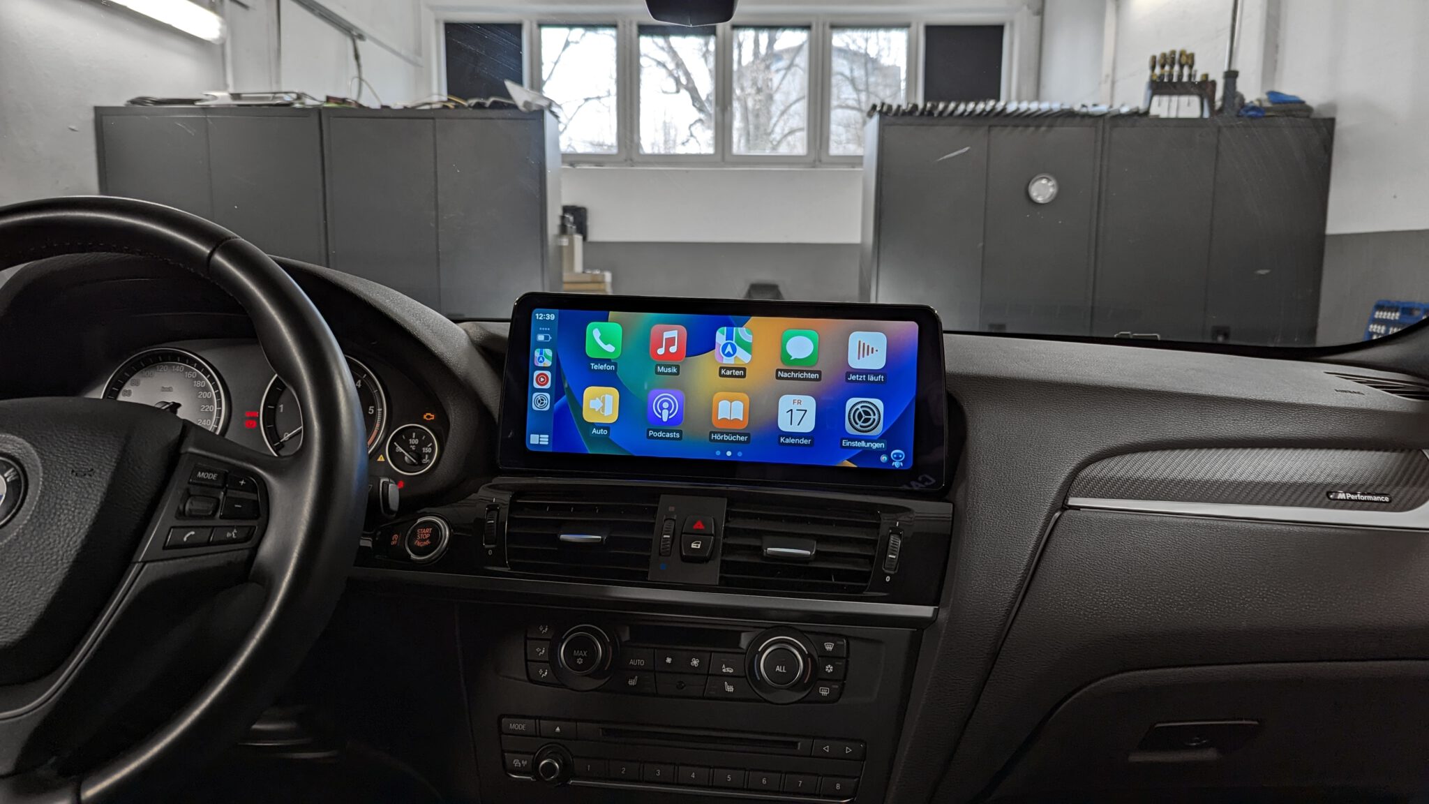 Android-Navigation V2 (+CarPlay & ID8) für BMW X3 F25 - CarHex